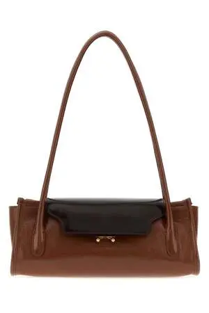 Marni Mini Leather Trunkette Crossbody Shoulder Bag
