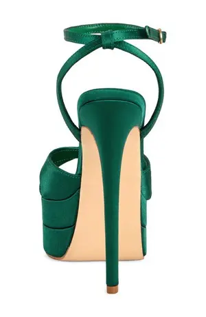 AZALEA WANG Halladay Ankle Strap Platform Sandal