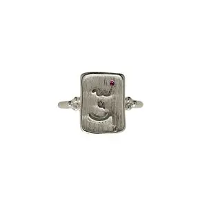 CLAIRE HILL DESIGNS Know Your Worth Ring - Silver