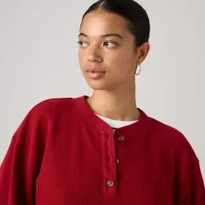 LEVI'S Dry Goods Relaxed Long-sleeve Henley