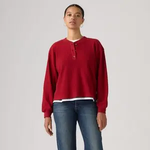 LEVI'S Dry Goods Relaxed Long-sleeve Henley