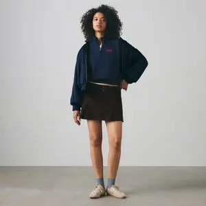 LEVI'S Inverted Pleat Mini Skirt