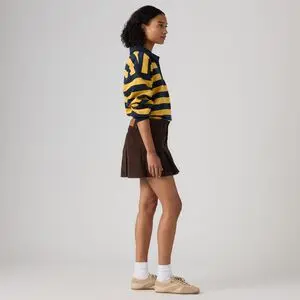 LEVI'S Inverted Pleat Mini Skirt