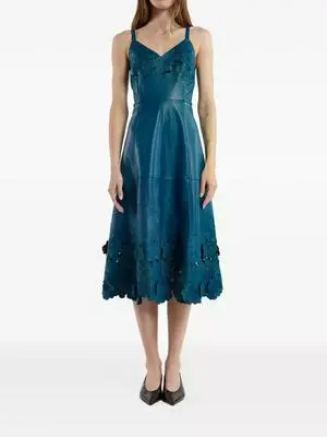 CHRISTY LYNN Tahlia Laser-cut Midi Dress