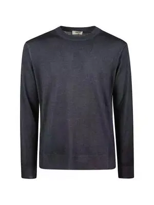 Altea Crew-neck Wool Sweater - Blue