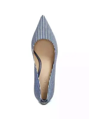 Ralph Lauren Striped Pointed-toe Pumps