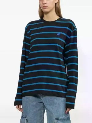 ADER ERROR Sig Striped Long-sleeve T-shirt