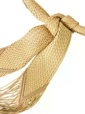 B-low The Belt Ronan Woven Fringe Belt