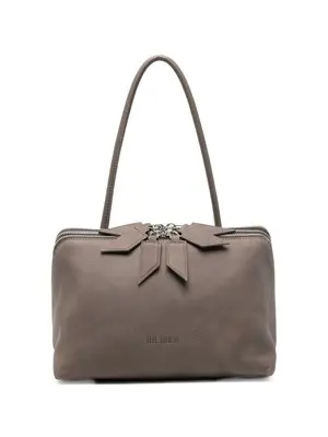 THE ATTICO CAPSULE L'altra Di Milano Leather Handbag - Grey