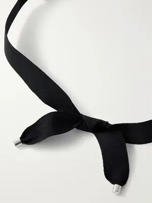 CAMILLE SURAULT Grigri Sterling And Silk Necklace