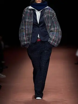 Missoni Checked Wool-caperdoni Padded Bomber Jacket