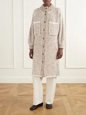 Missoni Mohair, Wool And Cotton-blend Coat