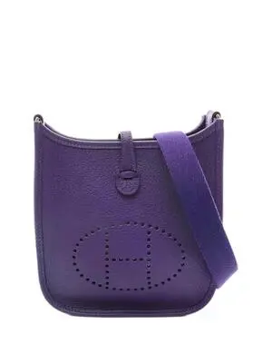 Hermès 2021-2026 Clemence Amazone Evelyne Tpm 16 Crossbody Bag - Purple