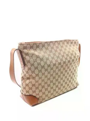 Gucci 2000-2015 Gg Canvas Web Crossbody Bag