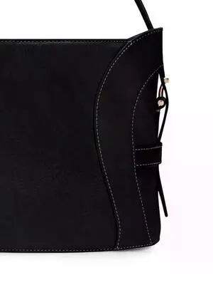 AIGNER Small Deborah Contrast-stitching Bucket Bag