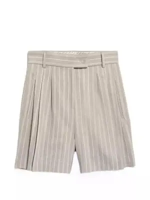 ARMEDANGELS Kaayua Striped Pleated Shorts