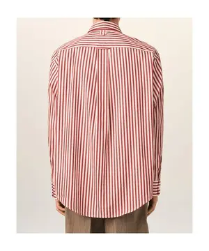 AMI Paris Long Sleeve Striped Shirt