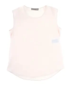 D.exterior Crew-neck Tank Top - Light Pink