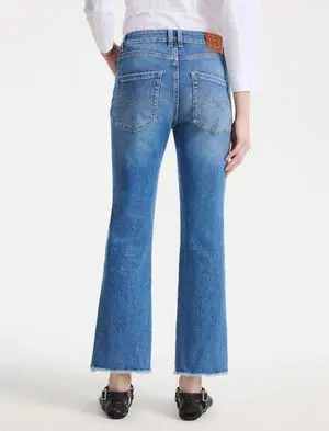Marella New Flare Jeans In Stretch Denim
