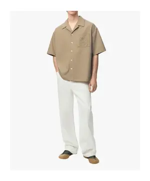 Loewe Short-sleeved Shirt - Light Brown