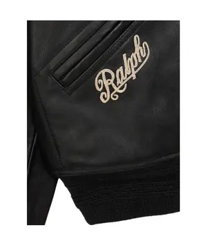 Polo Ralph Lauren Yankees Leather Bomber Jacket