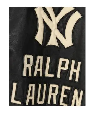 Polo Ralph Lauren Yankees Leather Bomber Jacket