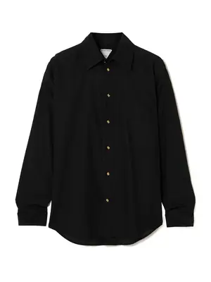 Bottega Veneta Drop-shoulder Knotted-button Shirt