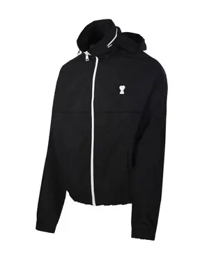 AMI Paris Adc Zip Windbreaker Jacket