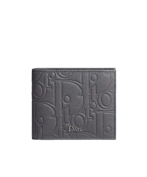 Dior Bifold Wallet - Black