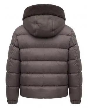 Moncler Jalmar Logo Patch Padded Coat