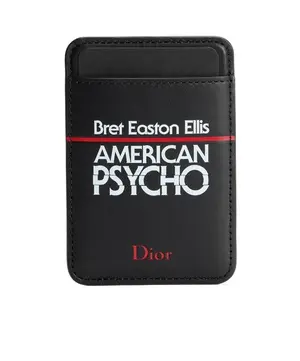 Dior Magnetic Card Holder - Black
