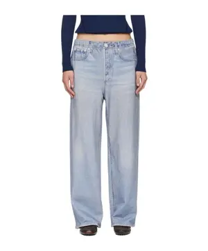 Rag & Bone Rag Bone Miramar Wide-leg Ankle Pants