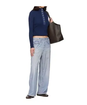 Rag & Bone Rag Bone Miramar Wide-leg Ankle Pants