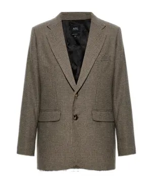 A.p.c. Checked Blazer - No