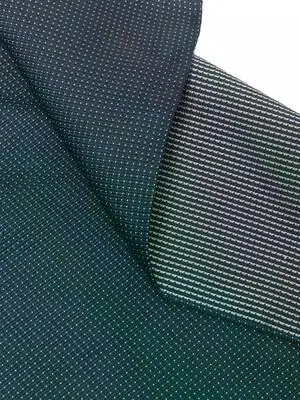 BOSS Micro-dot Silk-blend Tie And Pocket Square Set - Blue