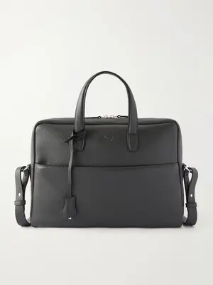 Brioni Full-grain Leather Briefcase