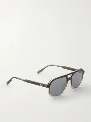 Dior Dioribbon A1i Aviator-style Acetate Sunglasses