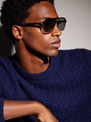 Dior Dioribbon A1i Aviator-style Acetate Sunglasses