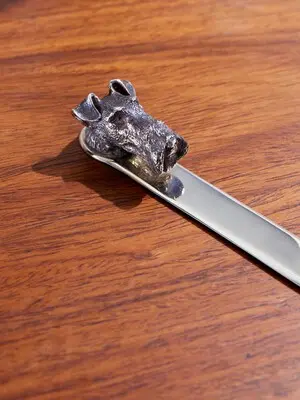 Dunhill Terrier -plated Letter Opener