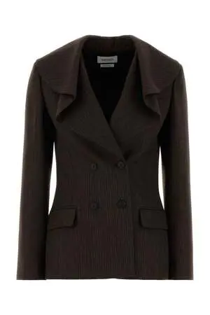 Alexander McQueen Embroidered Wool Blazer - Multicolor