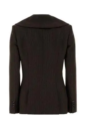 Alexander McQueen Embroidered Wool Blazer - Multicolor