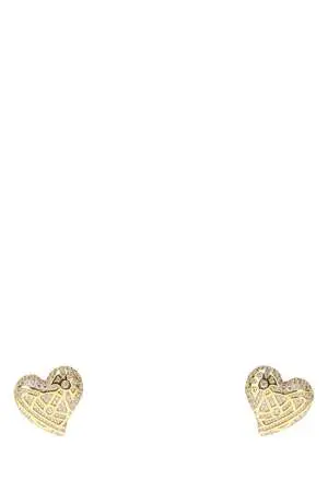 VIVIENNE WESTWOOD Metal Evangeline Earrings - Gold