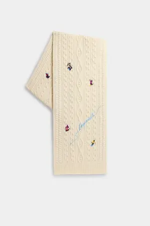 Dsquared2 Après Ski Knit Scarf - Fantasy