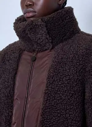 Moncler Glorieux Zipped Jacket - Brown