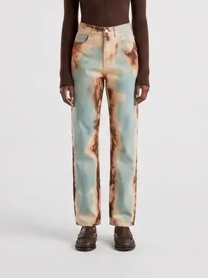 J.W.ANDERSON High-waisted Straight-leg Jeans