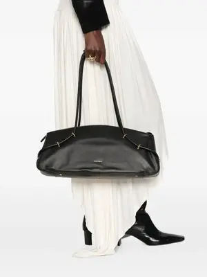 COCCINELLE Logo-print Leather Shoulder Bag