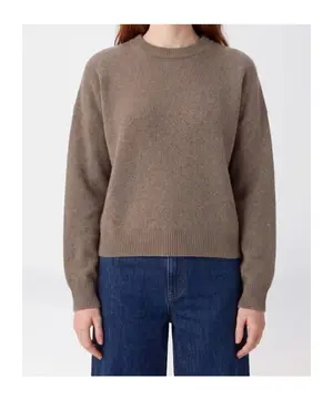 Loulou De Saison Tristan Crewneck Knitted Sweater