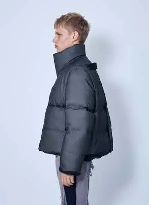 Rick Owens Ripstop Turtle Jacket - Gray