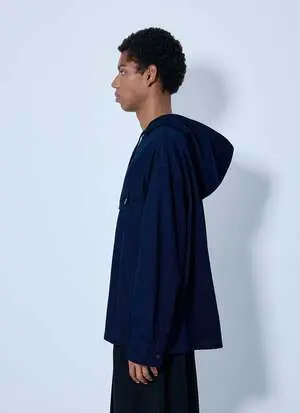 Jacquemus La Chemise Denim Chevron Jacket