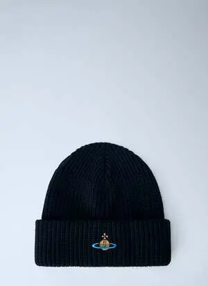 VIVIENNE WESTWOOD Sporty Beanie - Black
